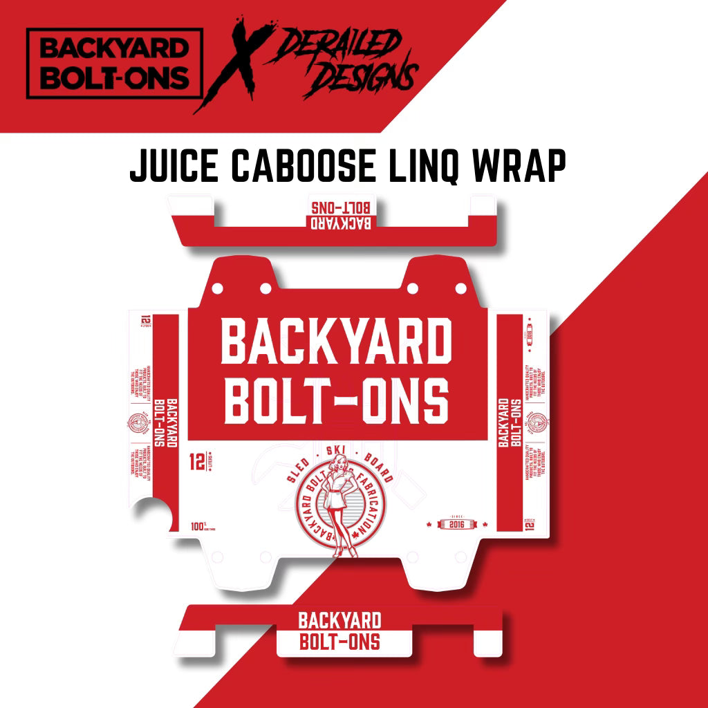 12pak Vinyl wrap JUICE CABOOSE – BackYard Bolt-Ons